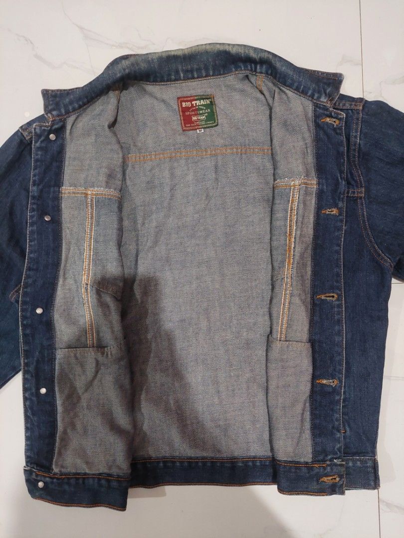 Big Train Denim Jacket, Men's Fashion, Coats, Jackets and Outerwear on ...