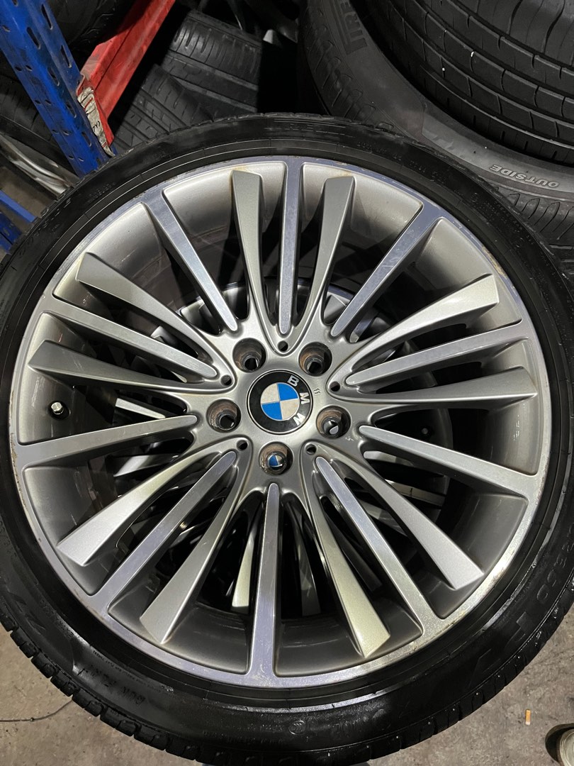 BMW 640 gran coupe 19 inch stock rims with 60% left tyres, Car ...