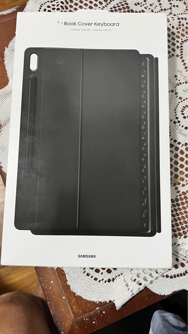 Book cover Keyboard, Mobile Phones & Gadgets, Other Gadgets on Carousell