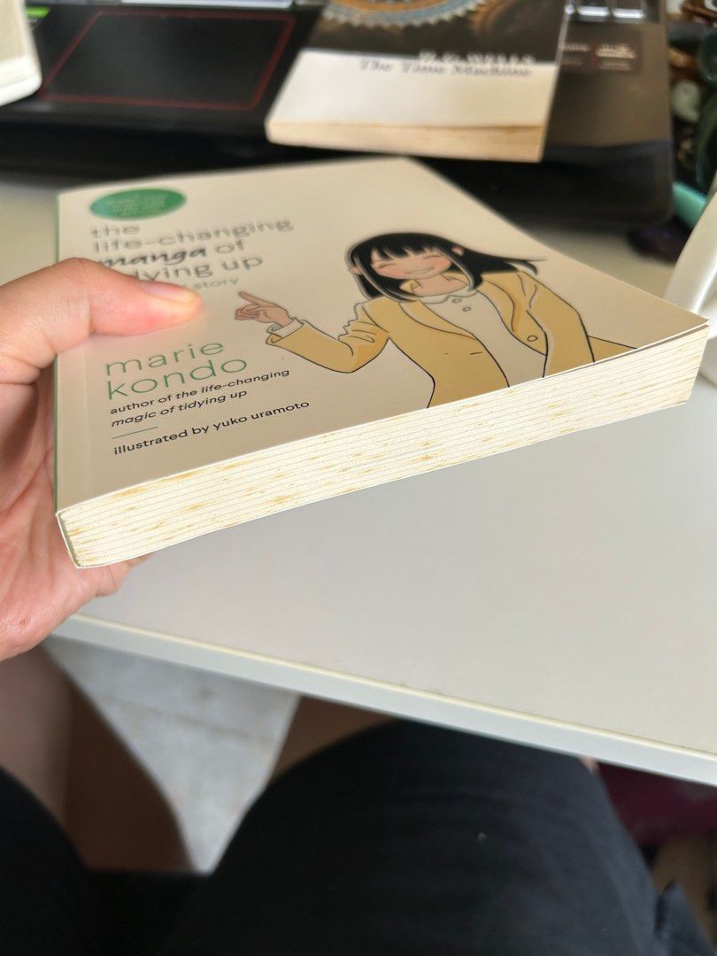 Book Fiction Lifestyle Graphic Novel The Life-Changing Manga of Tidying Up - A Magical Story by ...