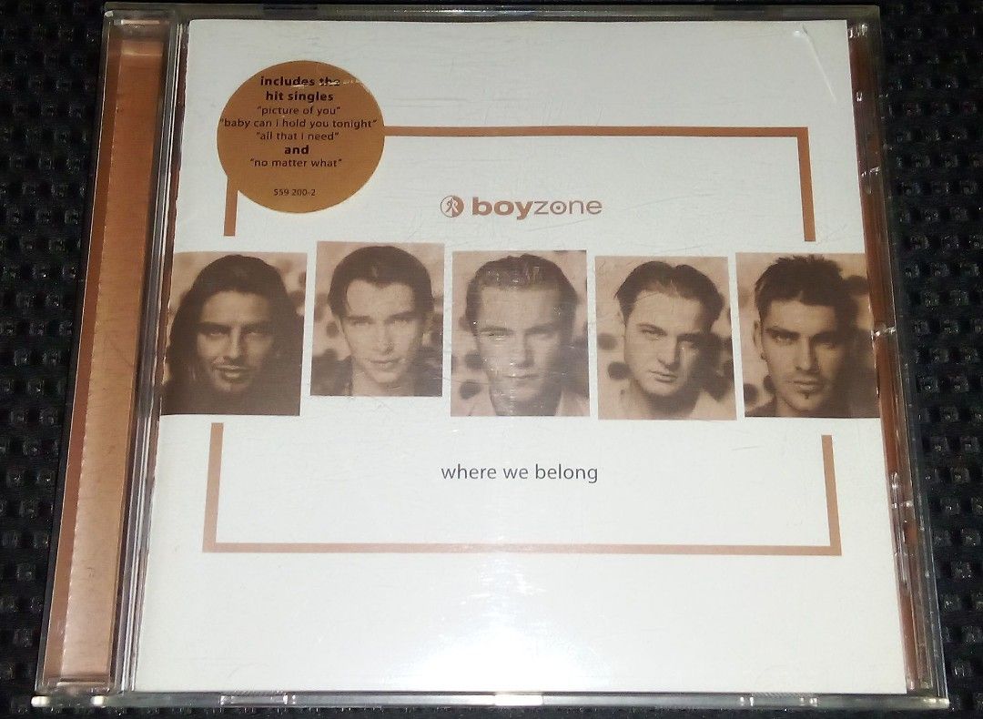 Boyzone - Where We Belong CD, Hobbies & Toys, Music & Media, CDs & DVDs ...
