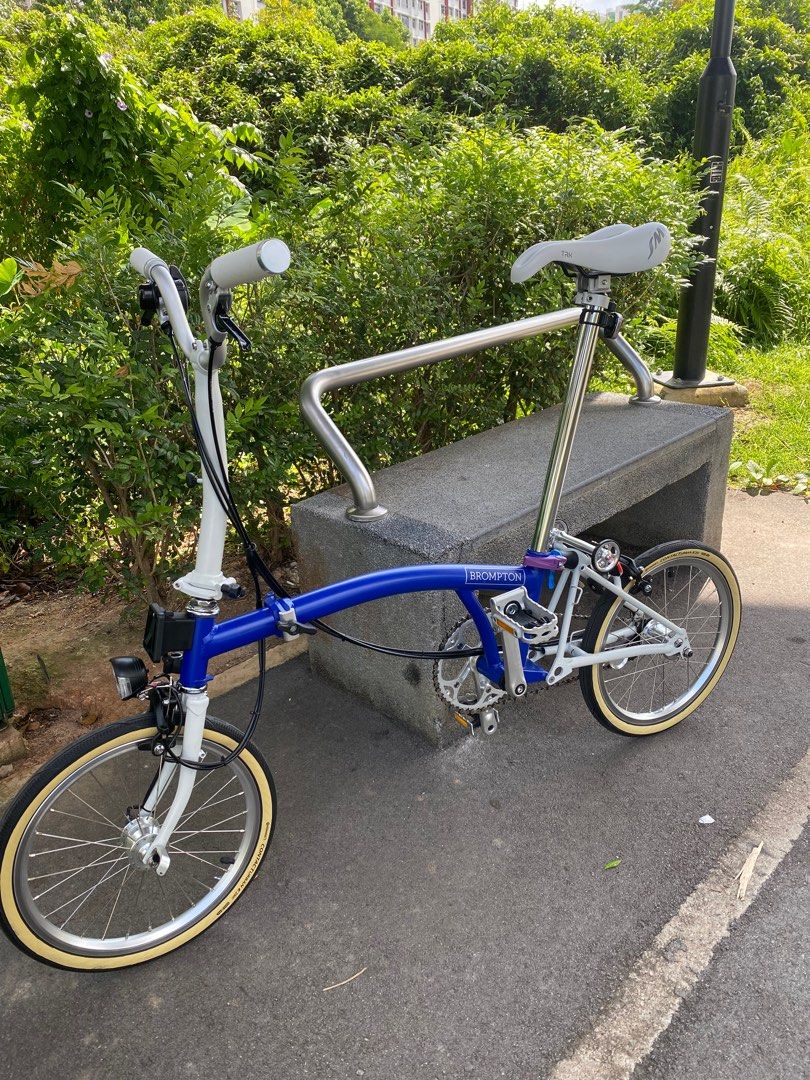 Brompton M3L Piccadilly Blue Dynamo C- Line 2022, Sports Equipment ...