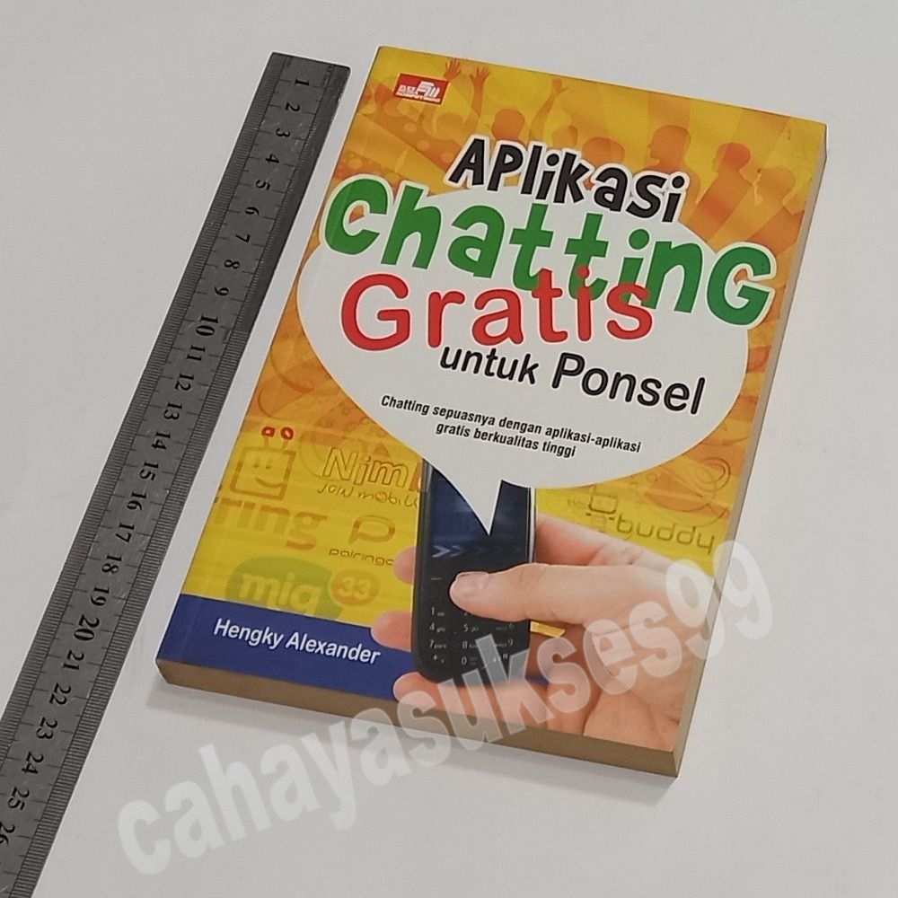 Buku Aplikasi Chatting Gratis Untuk Ponsel, Buku & Alat Tulis, Buku di ...