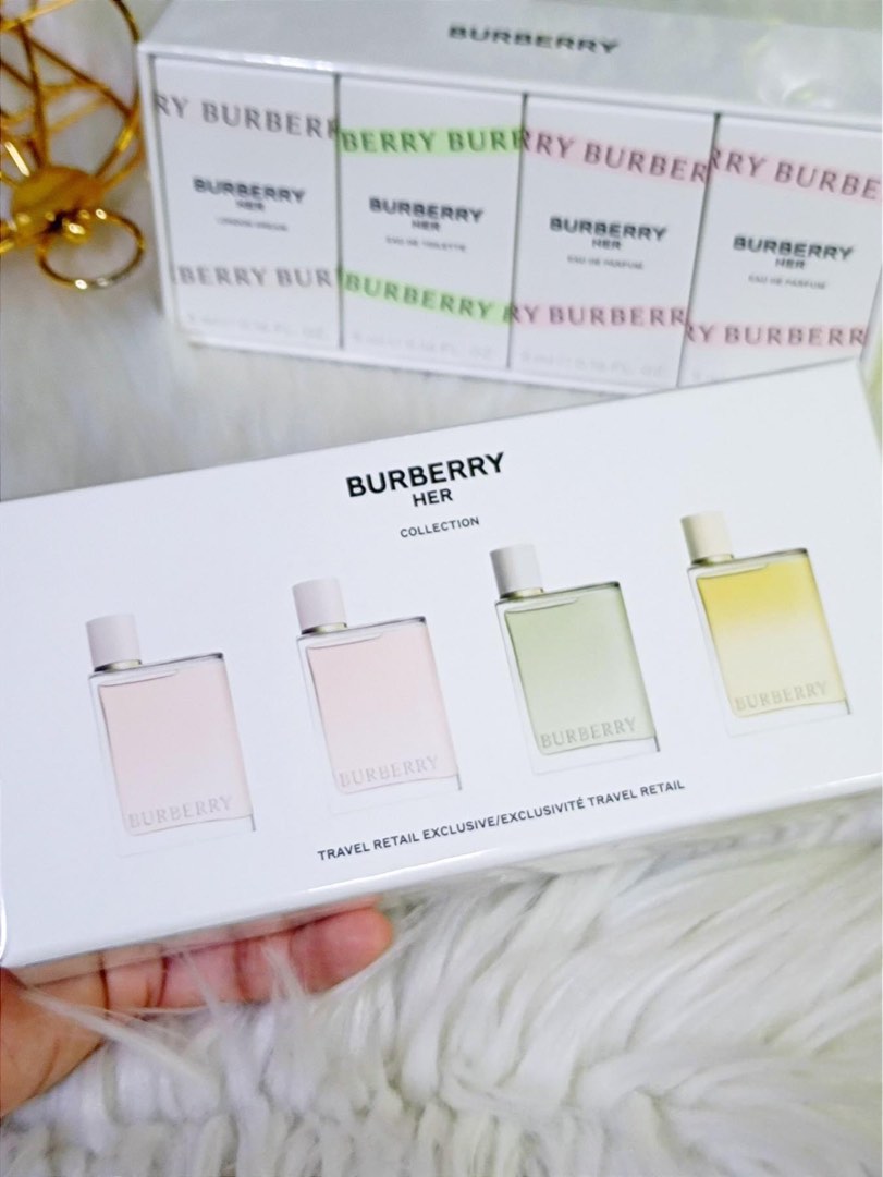 Burberry Her Mini Perfume Set, Beauty & Personal Care, Fragrance ...