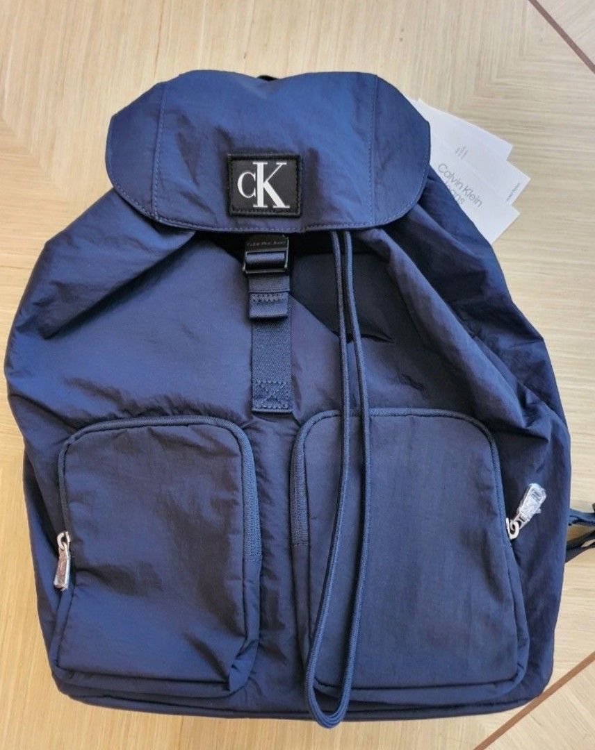 Calvin klein CK backpack, Women's Fashion, Bags & Wallets, Backpacks on ...