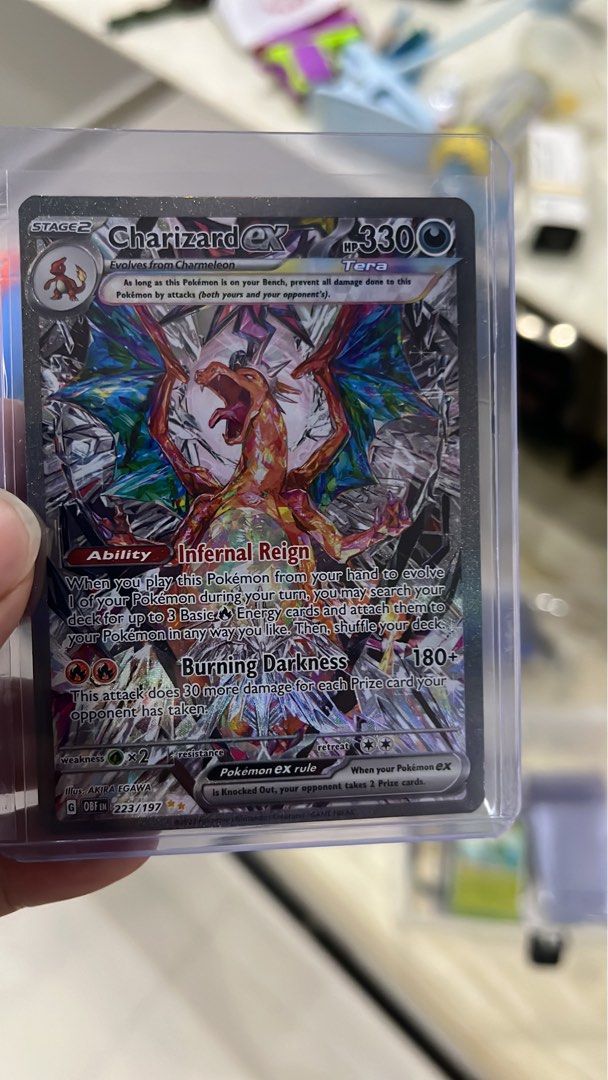 Charizard ex SAR[SV3 134/108](Expansion Pack "Ruler of the Black Flame ...