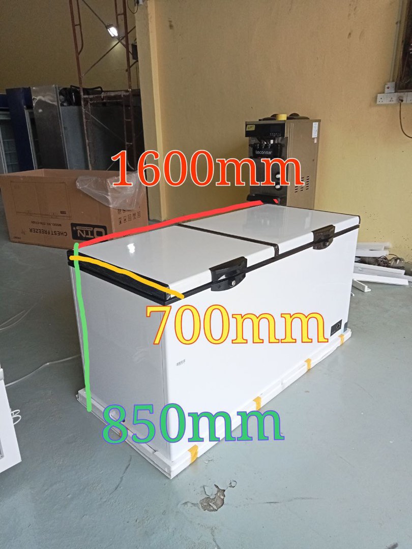 Chest freezer 600L, TV & Home Appliances, Kitchen Appliances ...