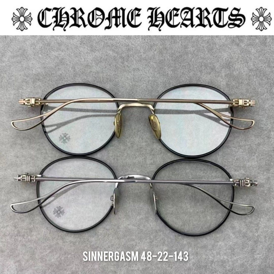 Chrome hearts glasses eyewear sinnergasm unisex 925 silver, Men's Fashion, Watches & Accessories ...