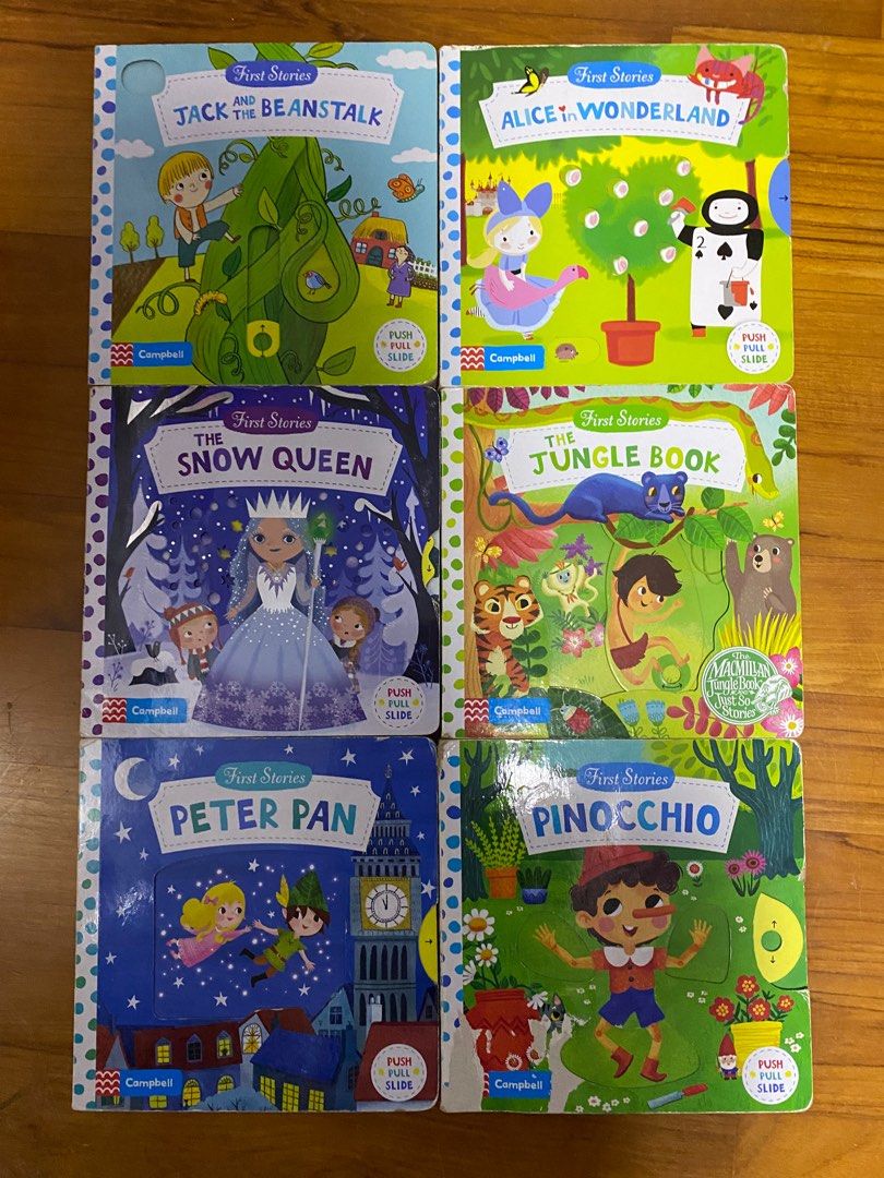 Classic fairy tale first stories interactive board book for toddlers ...