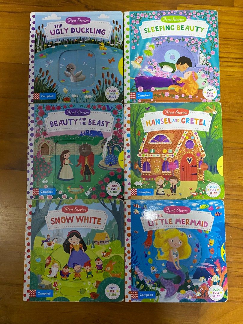 Classic fairy tale first stories interactive board book for toddlers ...