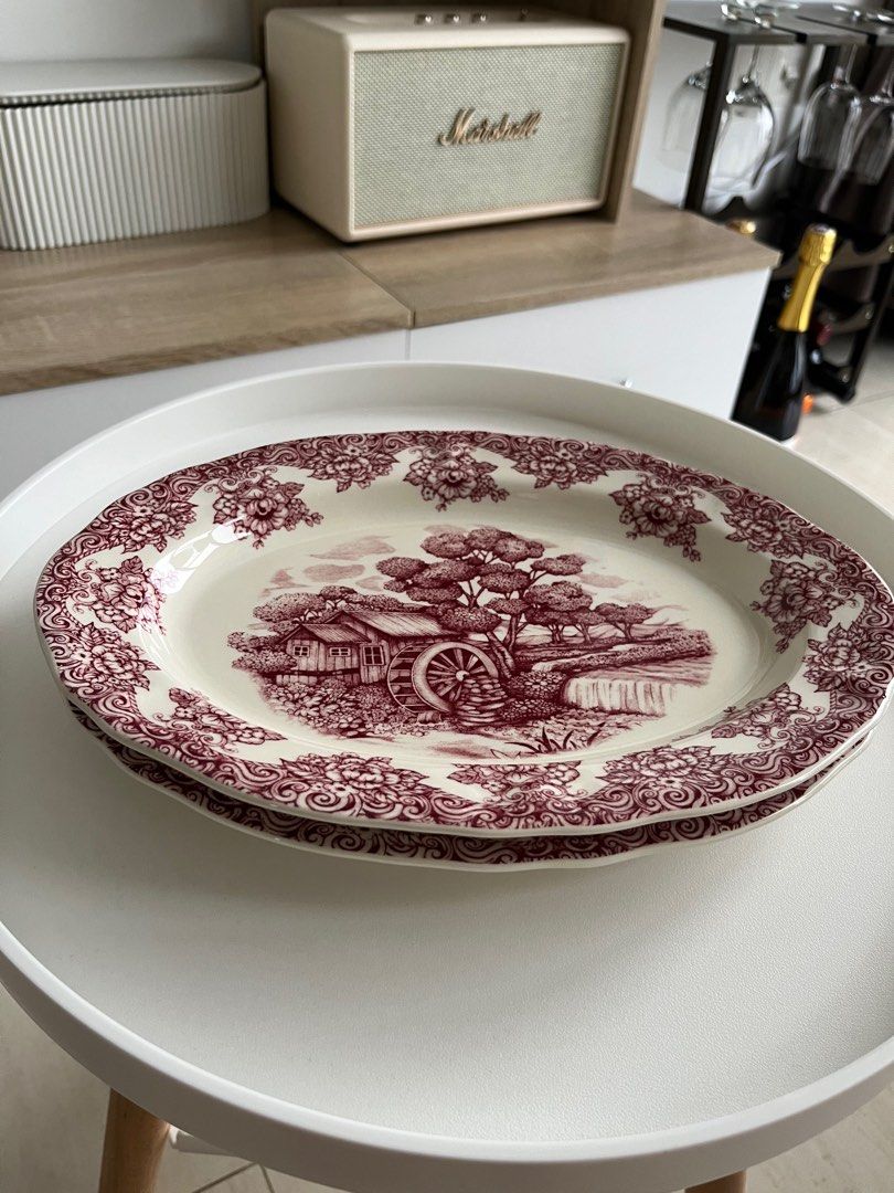 Claytan dinner plates, Furniture & Home Living, Kitchenware & Tableware ...