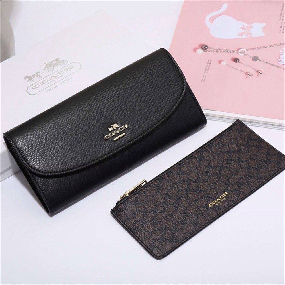 Coach slim envelope wallet, Women's Fashion, Bags & Wallets, Wallets ...