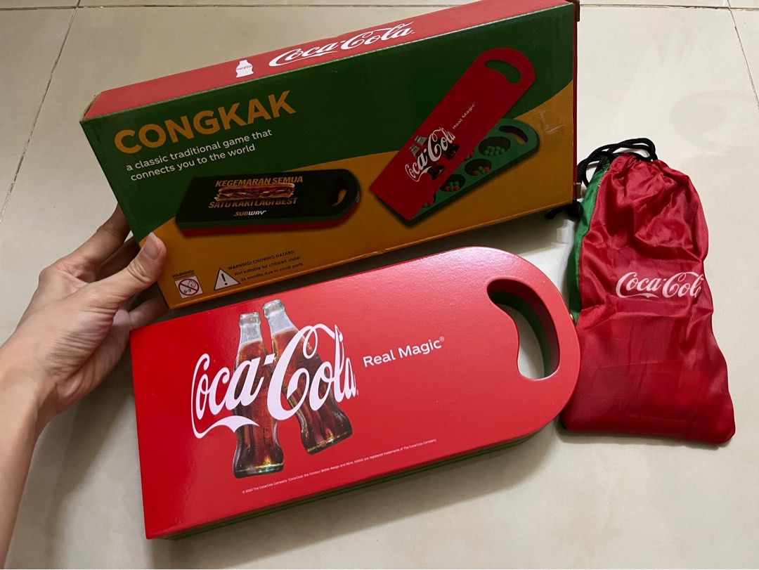 Coca Cola x Subway Congkak, Hobbies & Toys, Collectibles & Memorabilia ...