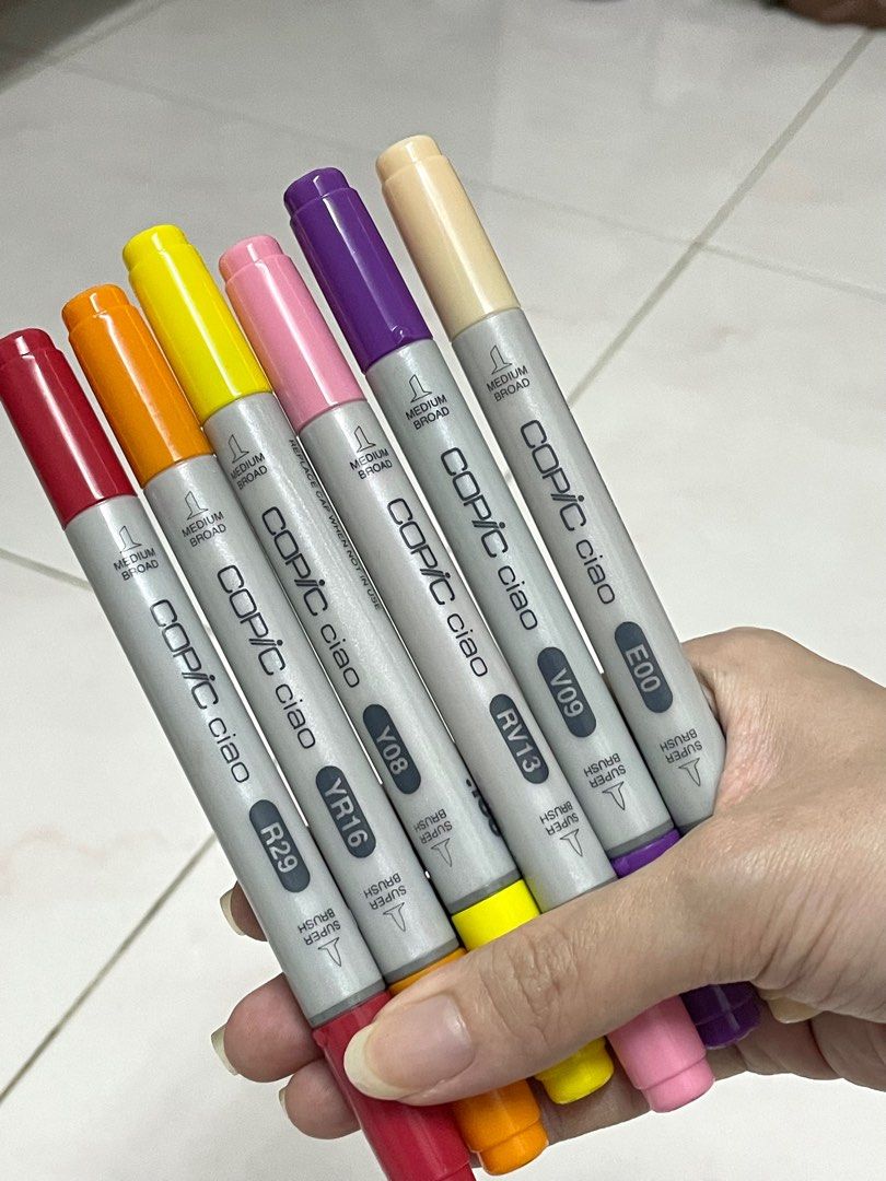 Copic Markers, Hobbies & Toys, Stationery & Craft, Craft Supplies ...