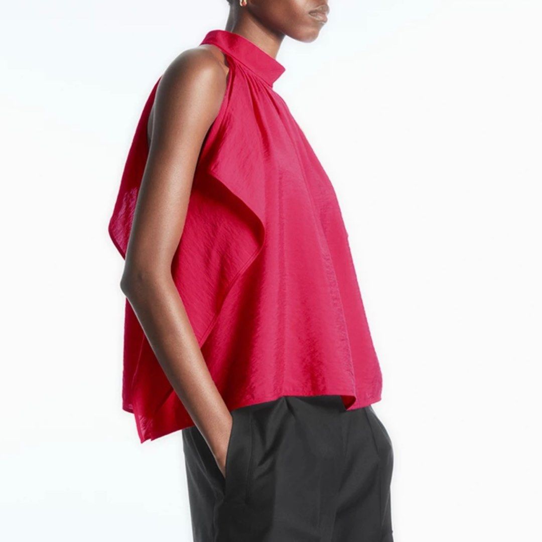 Cos Halterneck Top, Women's Fashion, Tops, Others Tops on Carousell