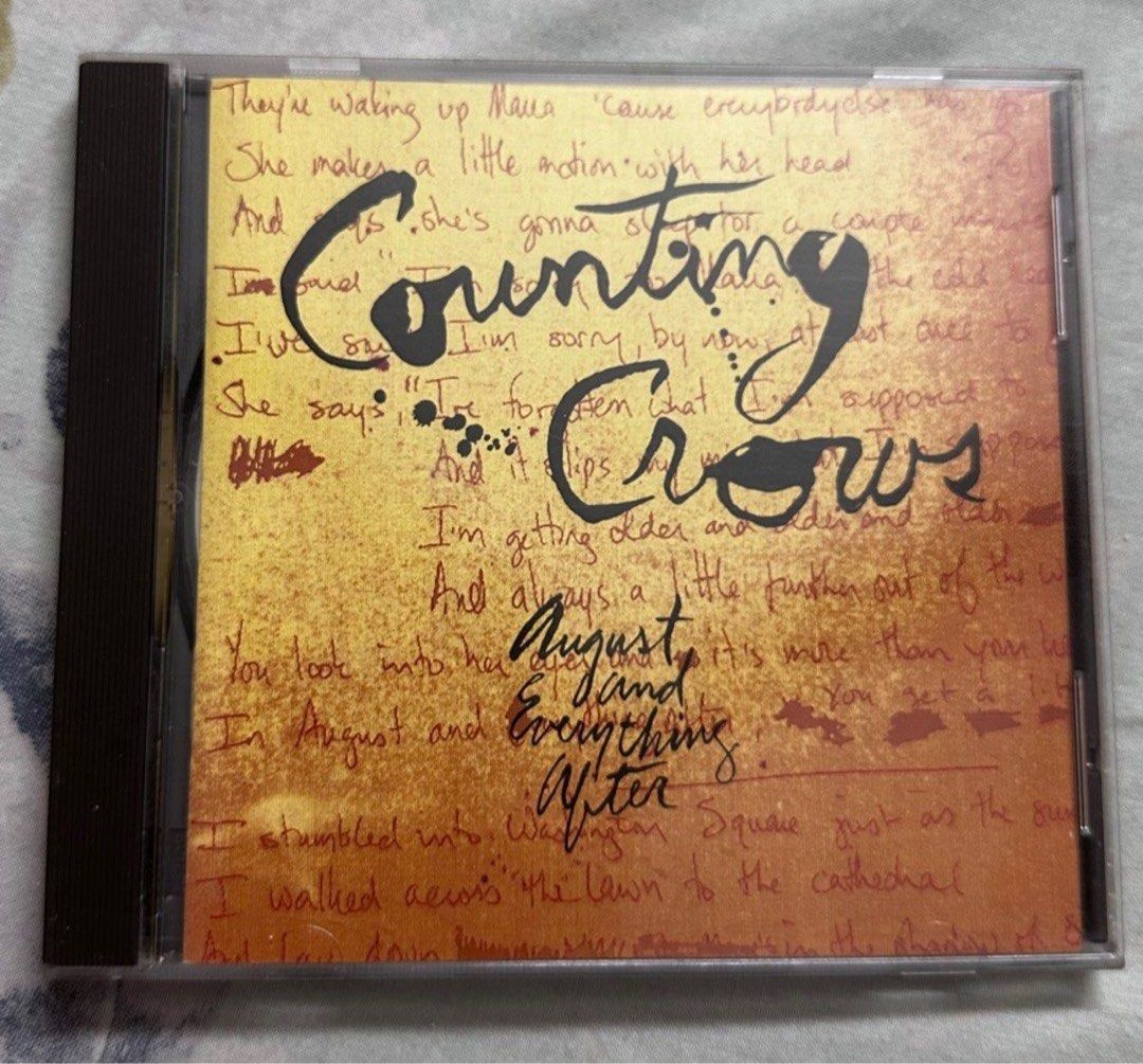 Counting Crows CD, Hobbies & Toys, Music & Media, CDs & DVDs on Carousell