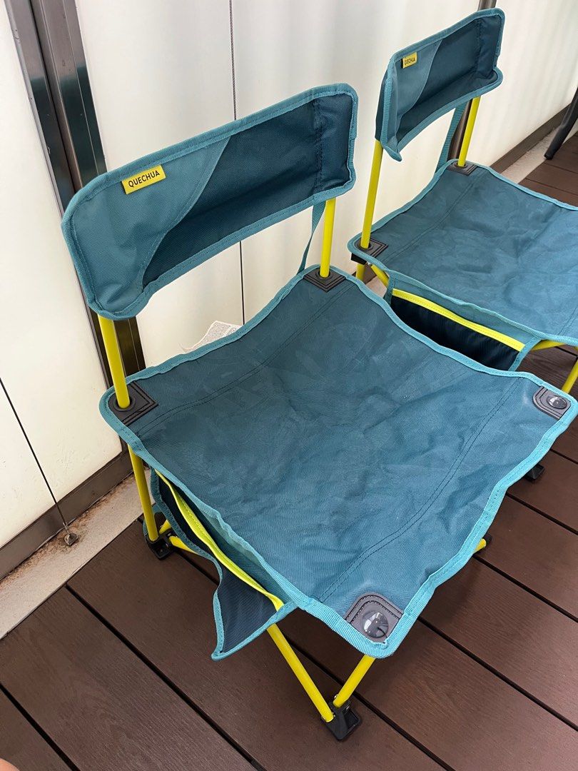 Decathlon Quecha Low Folding Camping Chair, Sports Equipment, Hiking ...