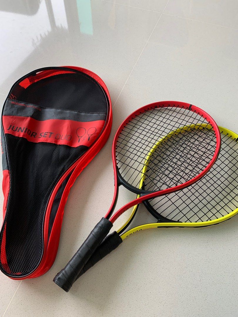 Decathlon Tennis racket junior set duo, Sports Equipment, Sports ...