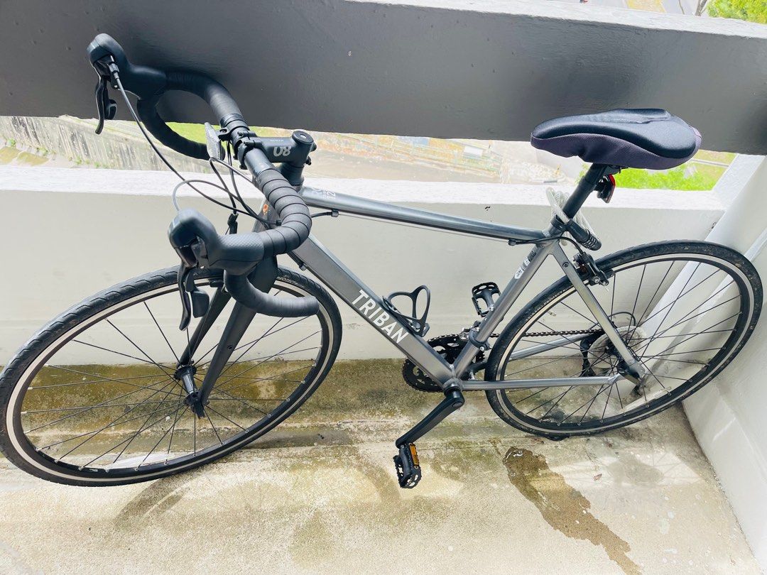 Decathlon Triban RC 120 road bike (drop bar) (size -S) for sale For Sale: Triban RC 120 Road ...