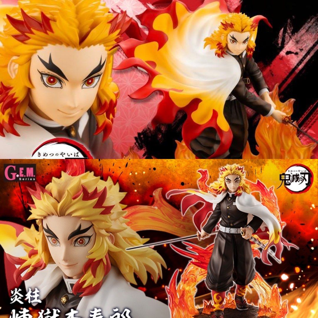 Demon slayer rengoku - kotobukiya and megahouse gem figure, Hobbies ...