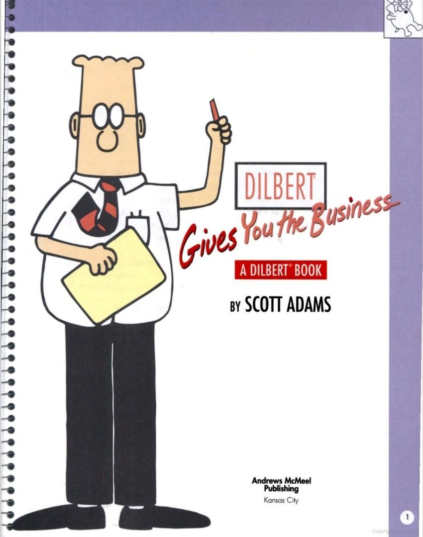 Dilbert Gives You The Business comics, Hobbies & Toys, Books ...