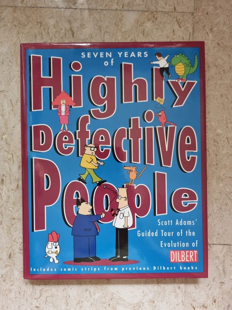Dilbert Seven Years of Highly Defective People comics, Hobbies & Toys ...