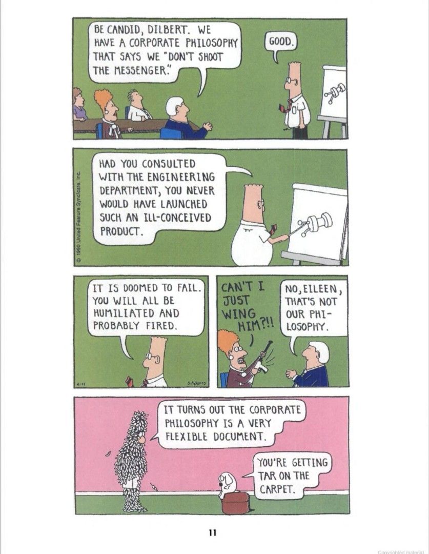 Dilbert What Do You Call A Sociopath in a Cubicle comics, Hobbies ...