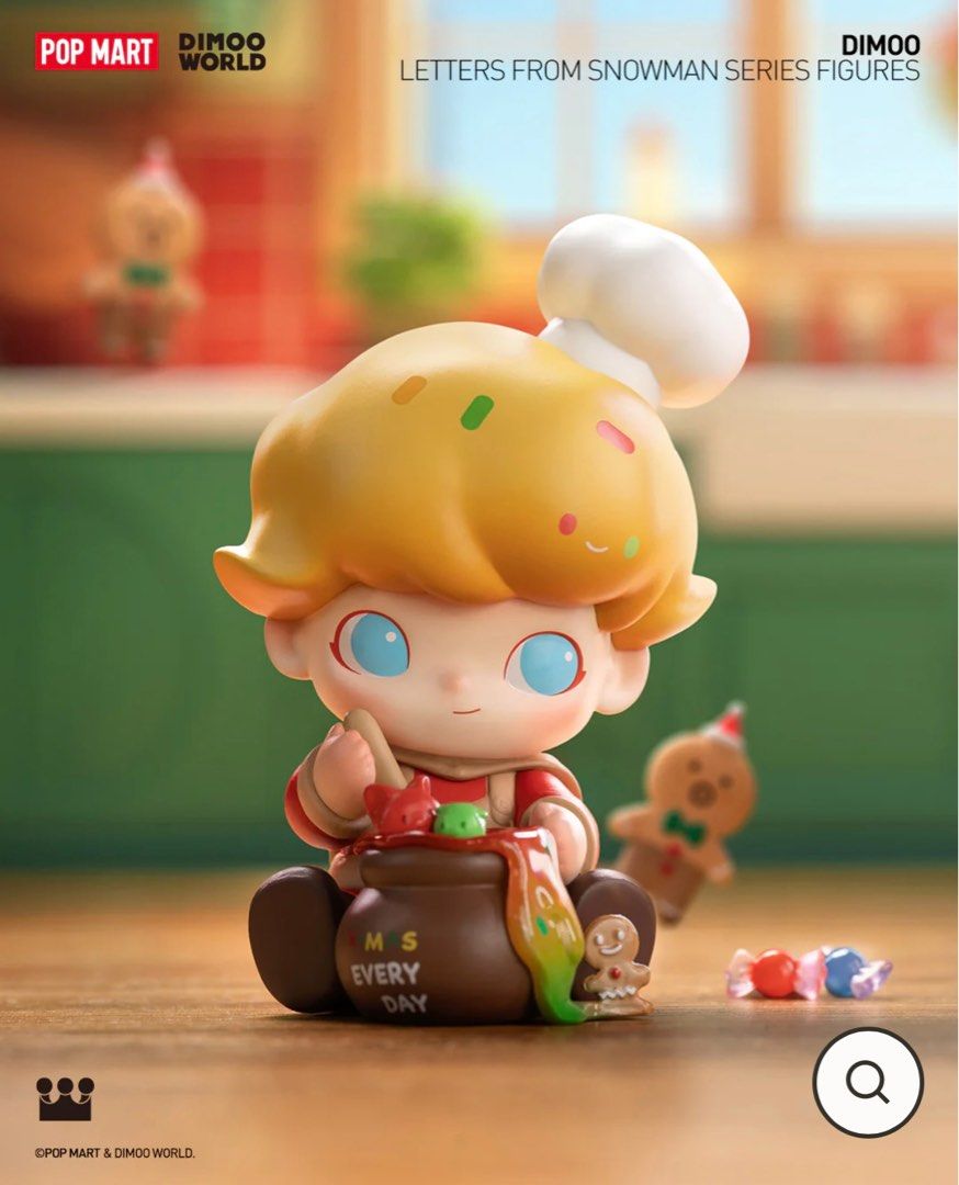 Dimoo Letters from Snowman Series, Hobbies & Toys, Toys & Games on ...