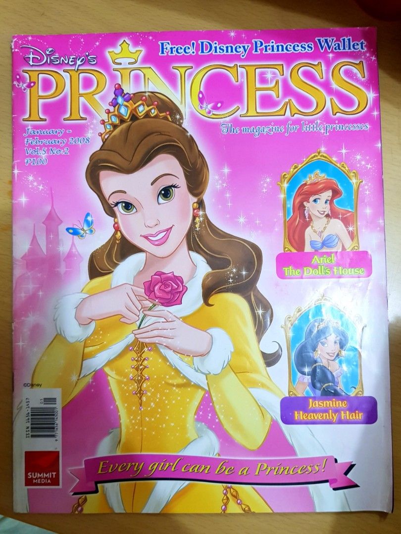 Disney's Princess Magazine: January - February 2008 (Princess Belle ...