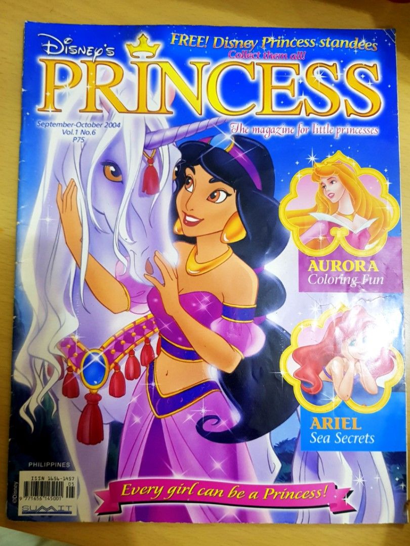 Disney's Princess Magazine: September - October 2004 (Princess Jasmine ...