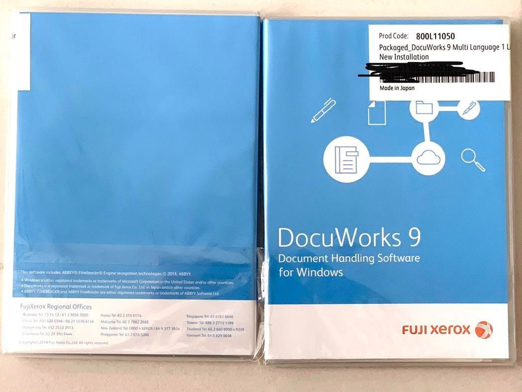 (Documents Handling Software) DocuWorks 9, Computers & Tech, Office ...