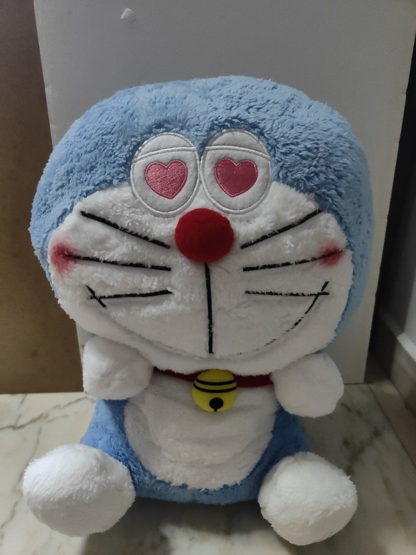 Doraemon plush toy, Hobbies & Toys, Toys & Games on Carousell