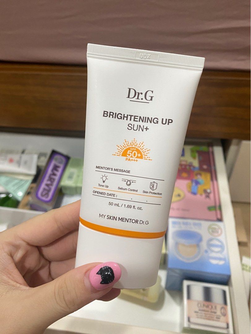 Dr.G 50ml Brightening Up Sun+ SPF50, Beauty & Personal Care, Face, Face Care on Carousell