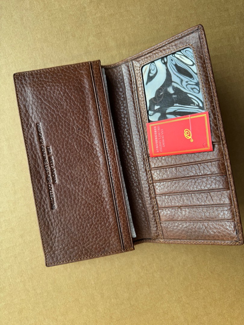DuPont wallet (Genuine leather), 男裝, 手錶及配件, 銀包、卡片套 - Carousell