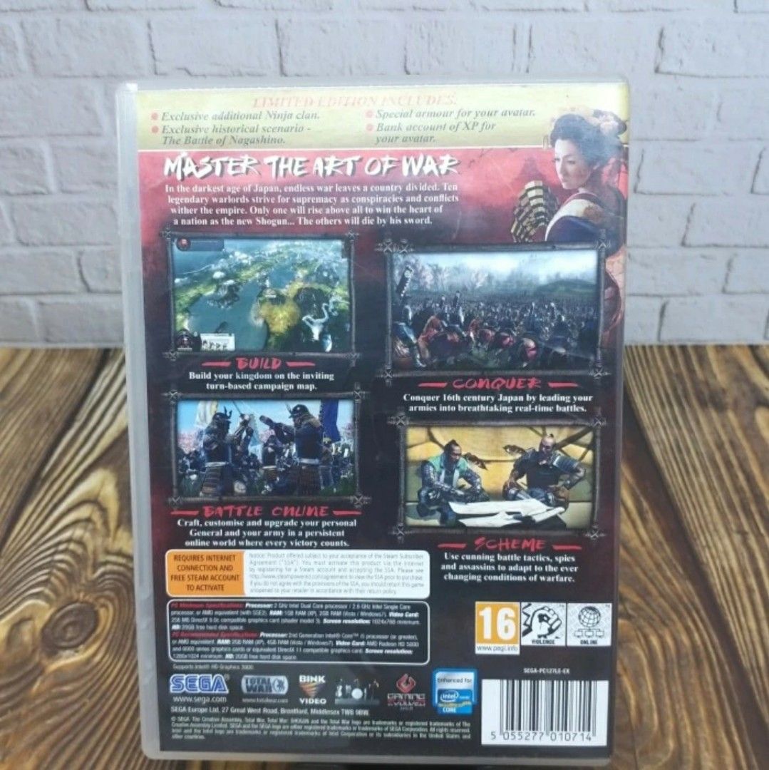 DVD / CD game Shogun 2 Total War PC Origin, Video Game, Aksesori di Carousell