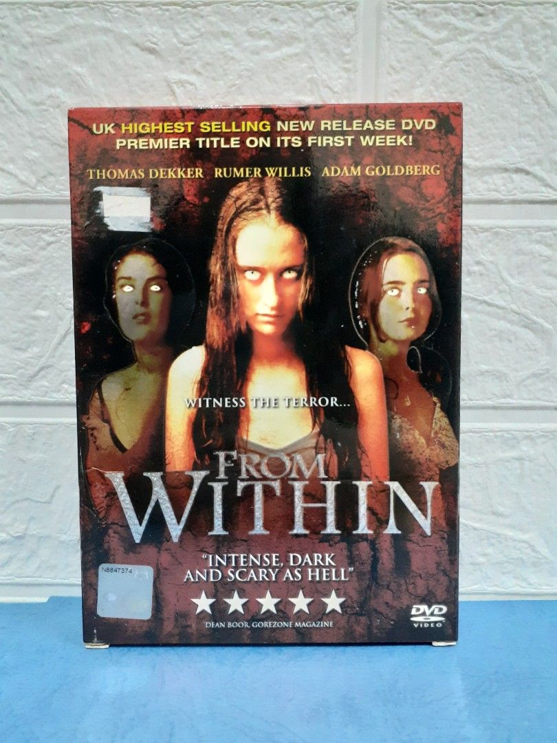 (DVD) From Within, Hobbies & Toys, Music & Media, CDs & DVDs on Carousell