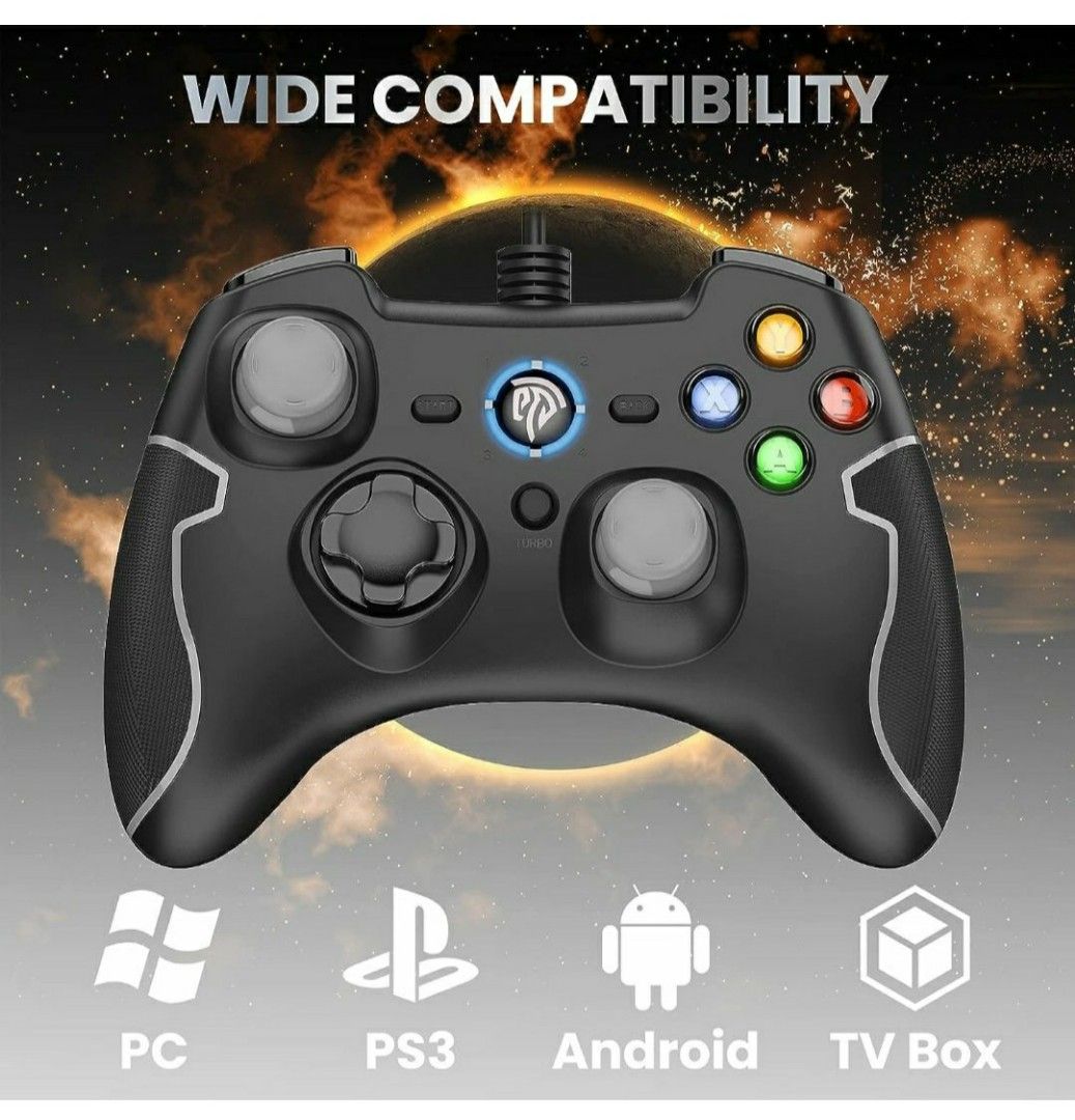 Easy SMX 9100 wired controller for Android / PC, Video Gaming, Gaming ...
