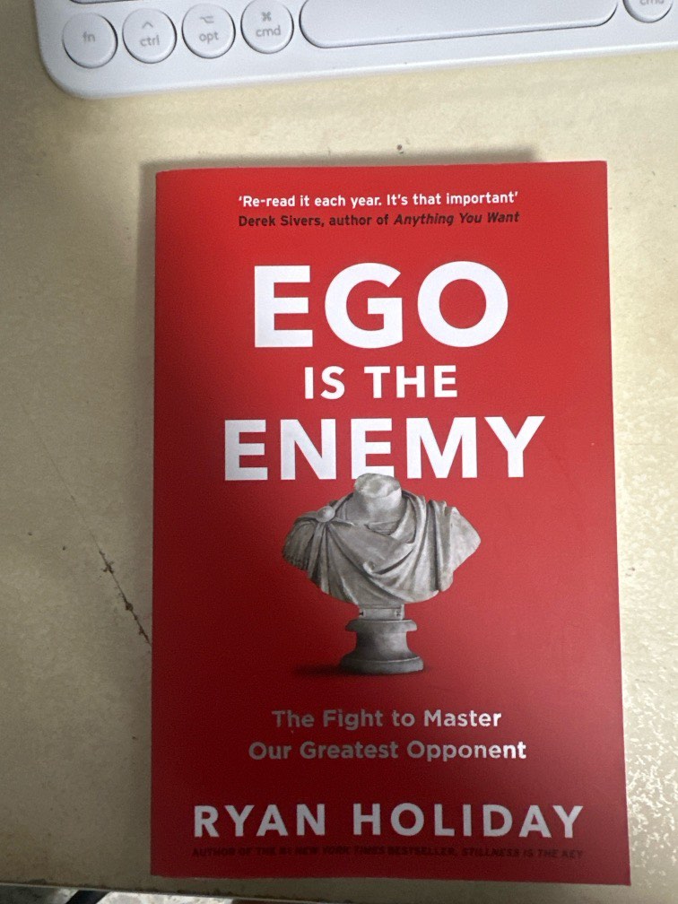 Ego is the enemy, Hobbies & Toys, Books & Magazines, Fiction & Non ...