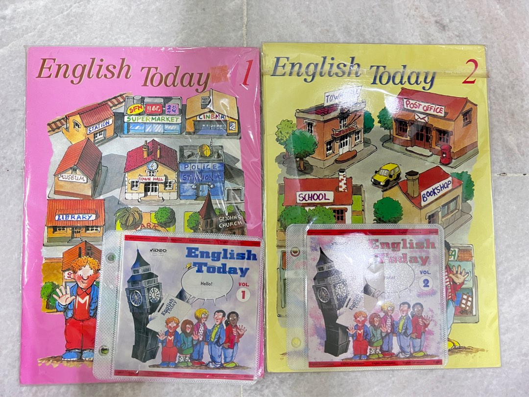English today 1 ,2,3& 4 (with CD), Hobbies & Toys, Books & Magazines ...