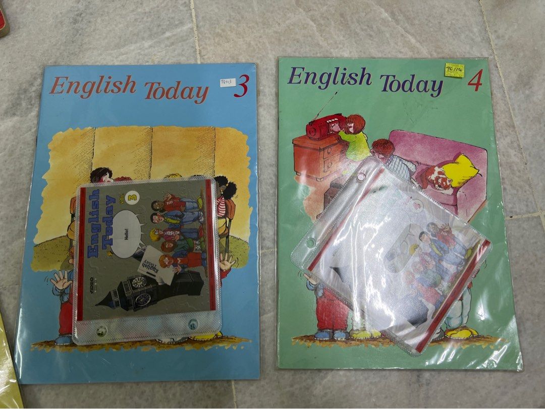 English today 1 ,2,3& 4 (with CD), Hobbies & Toys, Books & Magazines ...