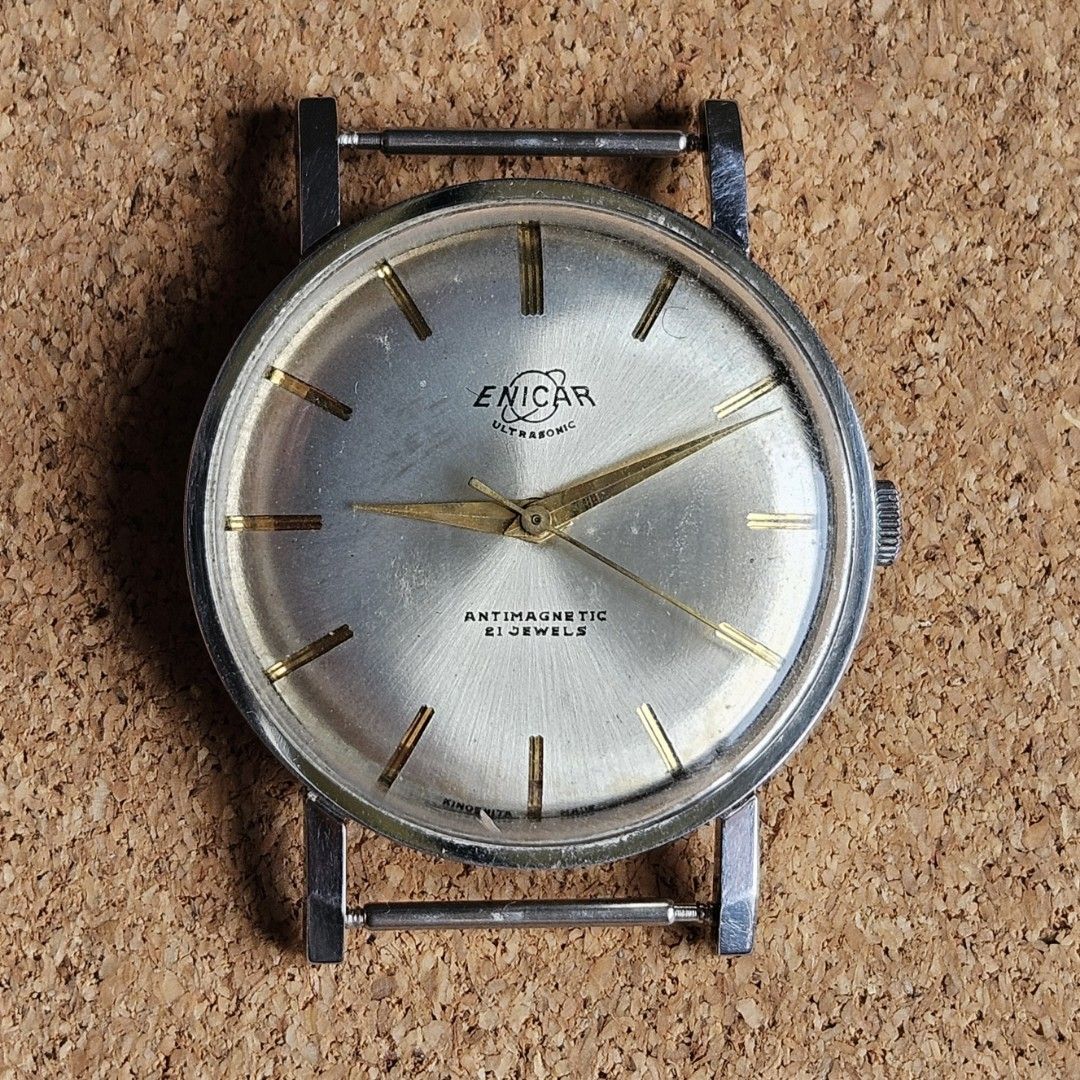 Enicar Ultrasonic, Men's Fashion, Watches & Accessories, Watches on ...