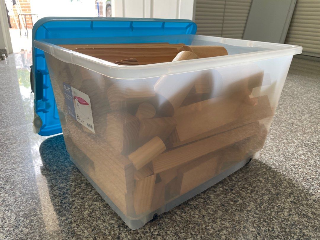 Extra Large Wooden Building Blocks, Hobbies & Toys, Toys & Games on ...