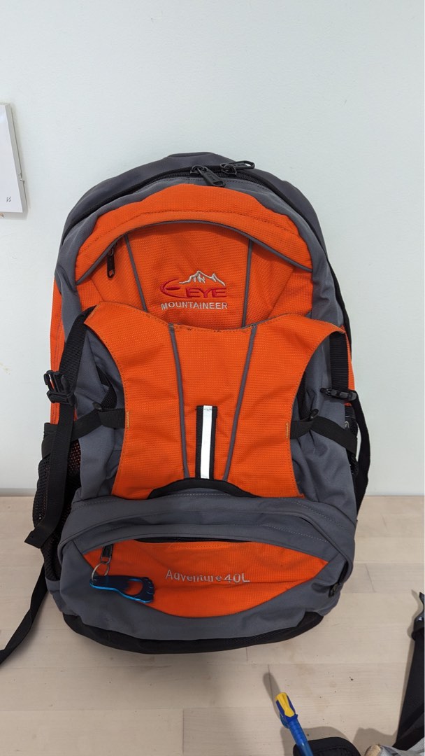 EYE Mountaineer Backpack 40l, Men's Fashion, Bags, Backpacks on Carousell