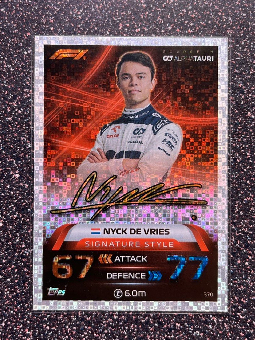 F1 Turbo Attax 2023 Oscar Piastri, Lance Stroll, Nyck De Vries ...