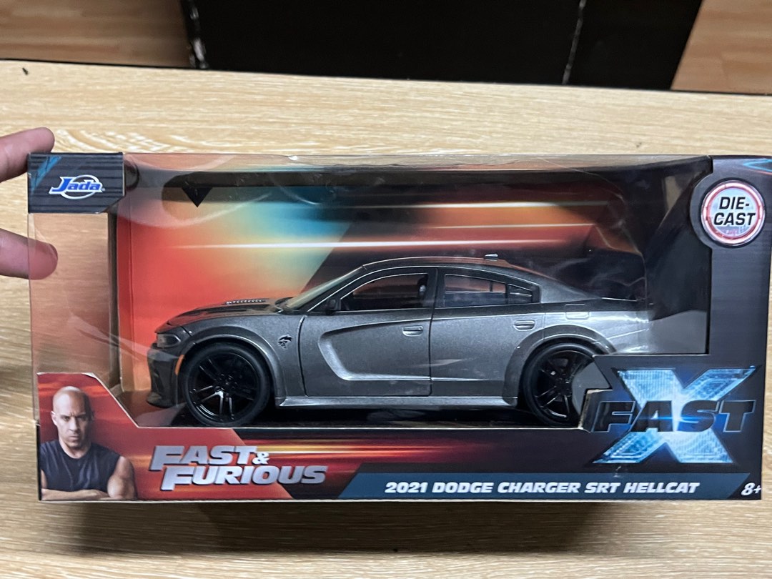 FAST AND FURIOUS JADA 1:24 2021 DODGE CHARGER SRT HELLCAT FAST X ...