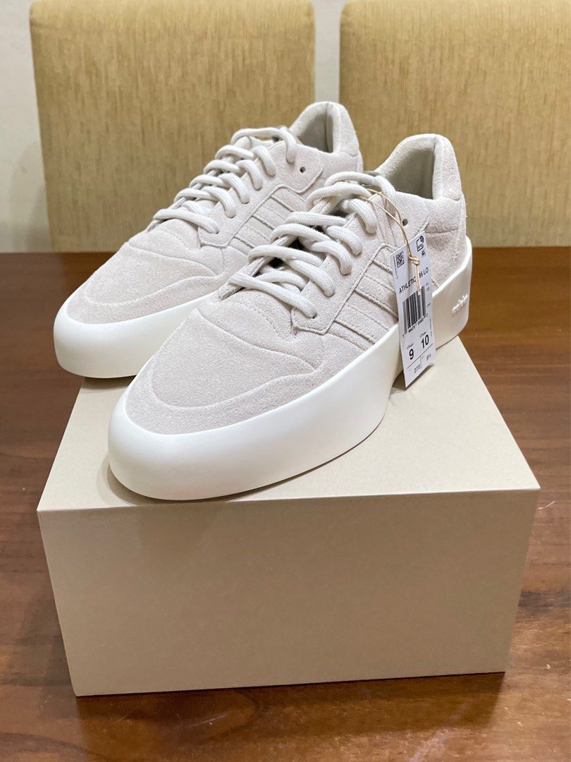 Fear of God X Adidas Rivalry Low 86 TALC FOG Exclusive, Men's Fashion ...