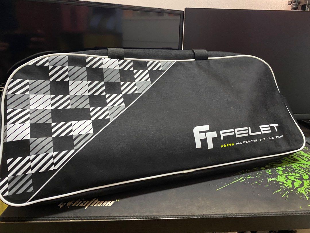 FELET TJ1000 (ALL BLACK), Sports Equipment, Sports & Games, Racket ...