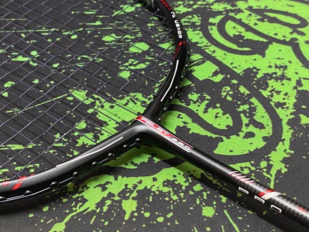 FELET TJ1000 (ALL BLACK), Sports Equipment, Sports & Games, Racket ...