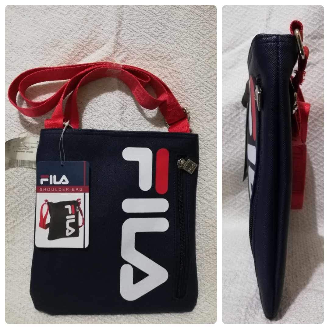 FILA CROSS BODY BAG [MEN], Men's Fashion, Bags, Sling Bags on Carousell