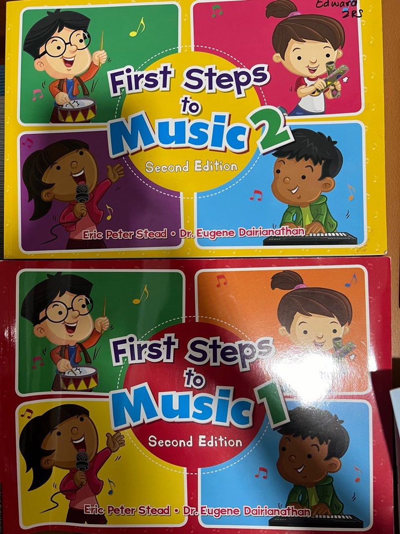 First steps to Music 1 & 2, Hobbies & Toys, Books & Magazines ...